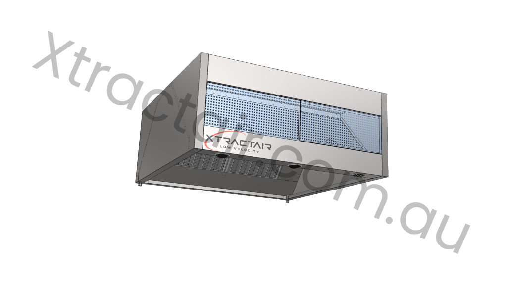 Xtractair Low Velocity Exhaust Canopy 14/14 - Xtractair